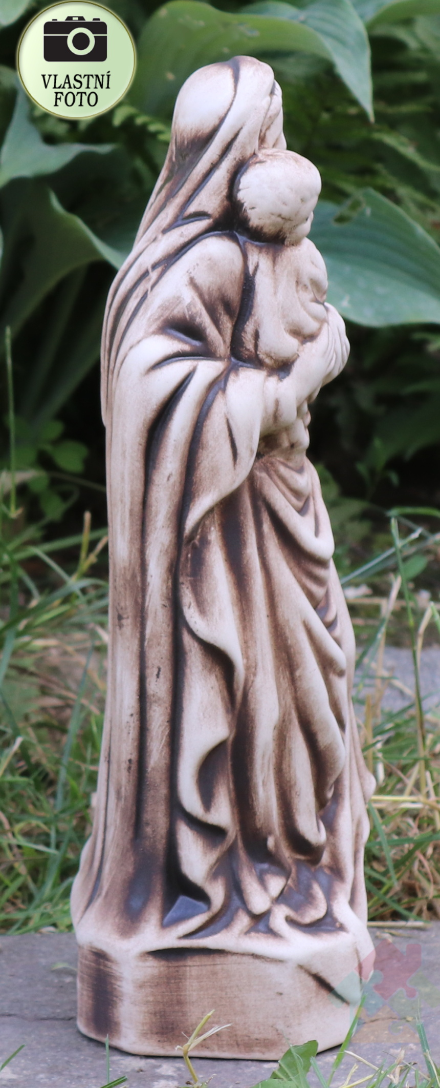 Socha Panny Marie - Bydlení je hračka